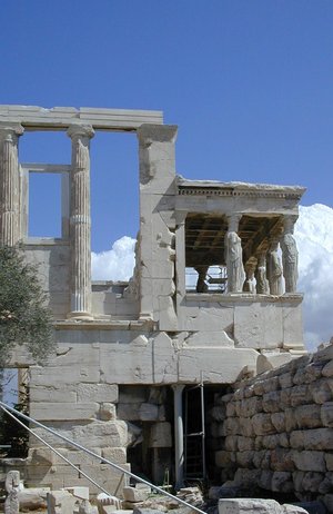Erechtheion Elevation Acropolis Of Athens Wikiwand