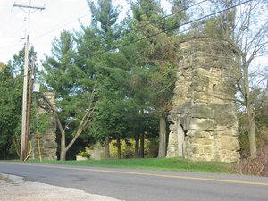 Ohio Hospital For Epileptics Stone Water Towers, Gallipolis