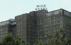 Rice Hotel, Houston