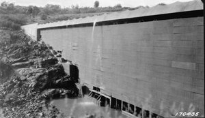 Ash Fork Steel Dam